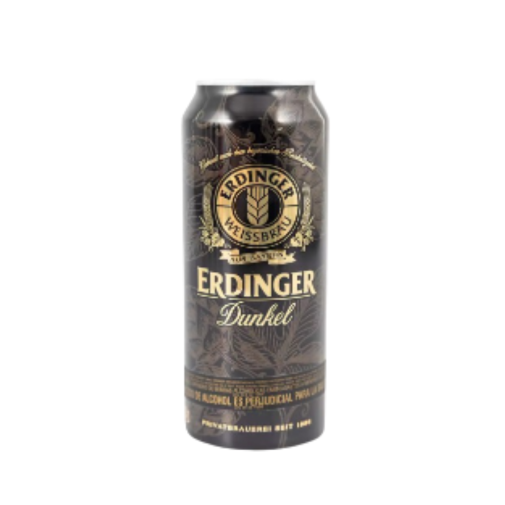 Erdinger de Trigo Dunkel Lata 500 ml – Ambar Beer